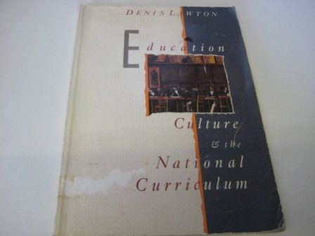 Amazon | Education Culture and the National Curriculum | Lawton ...