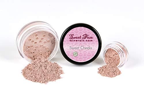 Amazon.com: BLUSH (SWEET CHEEKS) Mineral Makeup Powder Bare (20 gram ...