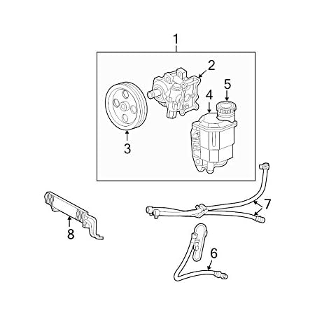Amazon.com: Mopar 52106856AC Power Steering Fluid Reservior Cap ...