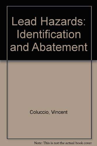 Amazon | Lead Hazards: Identification and Abatement | Coluccio, Vincent ...