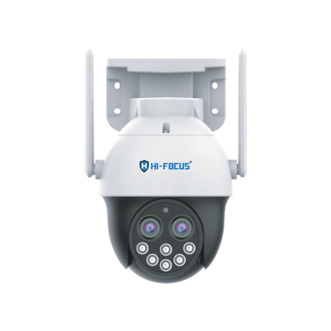 Buy HIFOCUS 4G SIM Based 4MP Dual Lens Outdoor 10x PTZ Security Camera ...