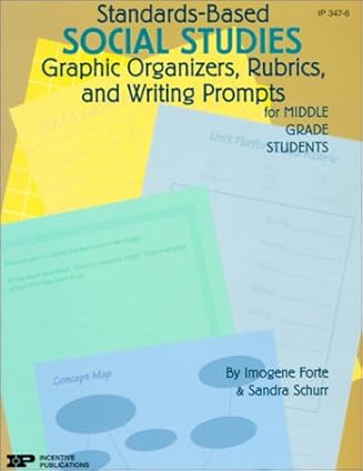 Amazon.com: Standards-Based Social Studies: Graphic Organizers, Rubrics ...