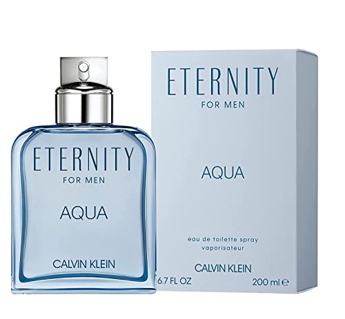 Eternity Aqua Cologne for Men 6.7 fl oz Eau de Toilette Spray | Amazon ...