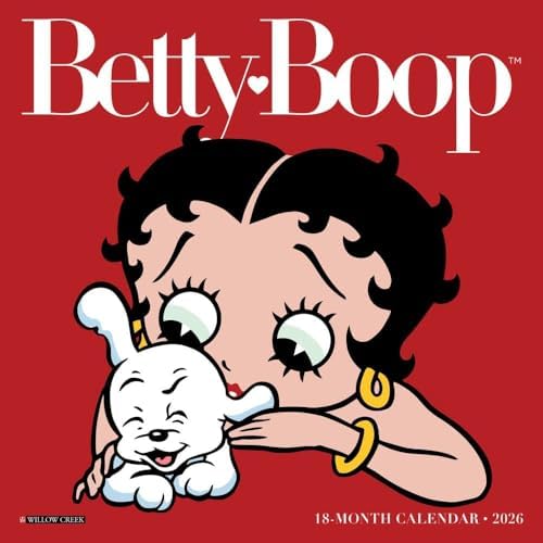 Betty Boop 2026 7 X 7 Mini Wall Calendar : Fleischer Studios: Amazon.co ...