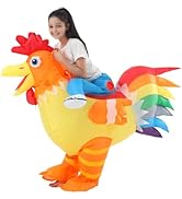 Amazon.com: JOYBRO Inflatable Costume Adult, Chicken Costume, Funny ...
