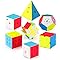 Amazon.com: Roxenda Speed Cube Set, Speed Cube Bundle of 2x2 3x3 4x4 ...