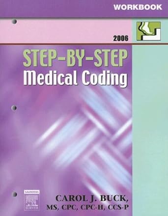 Workbook for Step-by-Step Medical Coding 2006 Edition: 9781416001362 ...