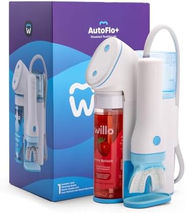 Amazon.com: Willo Fully Automatic Kids U-Shaped Electric Toothbrush - 2 ...