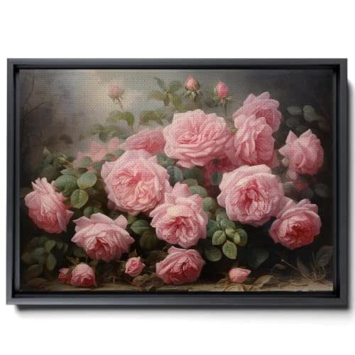 Amazon.com: Farmhouse Still Life Pictures Living Room, Neutral Pink ...