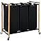 Amazon.com: STORAGE MANIAC 3 Section Laundry Sorter, 3 Bag Laundry ...