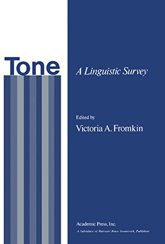 Tone: A Linguistic Survey (English Edition) eBook : Fromkin, Victoria A ...