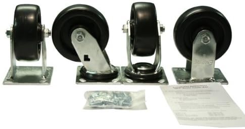 Amazon.com: 6" Job Box Caster Kit : Tools & Home Improvement