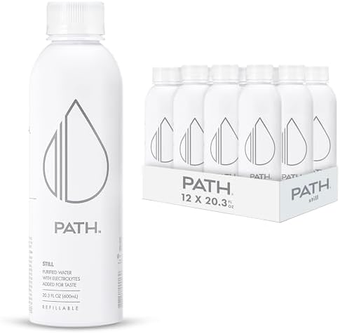 Amazon.com : PATH Still Bottled Water - Ultra-Purified, pH-Balanced ...