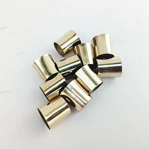 Amazon.com: Global Antiques Set of 10 Solid Brass Ferrules Tips Spare ...