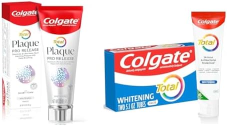 Amazon.com : Colgate Total Plaque Pro Release Whitening Toothpaste ...