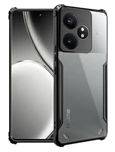 Knotyy Realme GT 6T Back Cover Case, Camera Bump Protection, Slim ...
