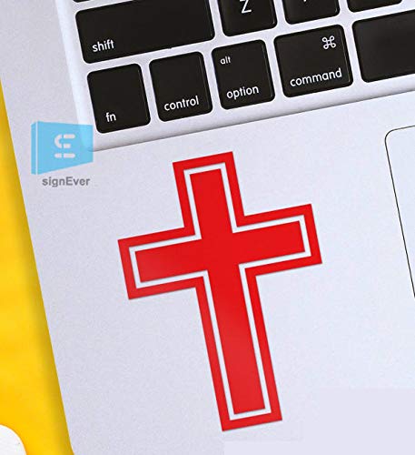 SIGN EVER Jesus Logo Laptop Trackpad Stickers for 15.6 14 13 12 Inches ...