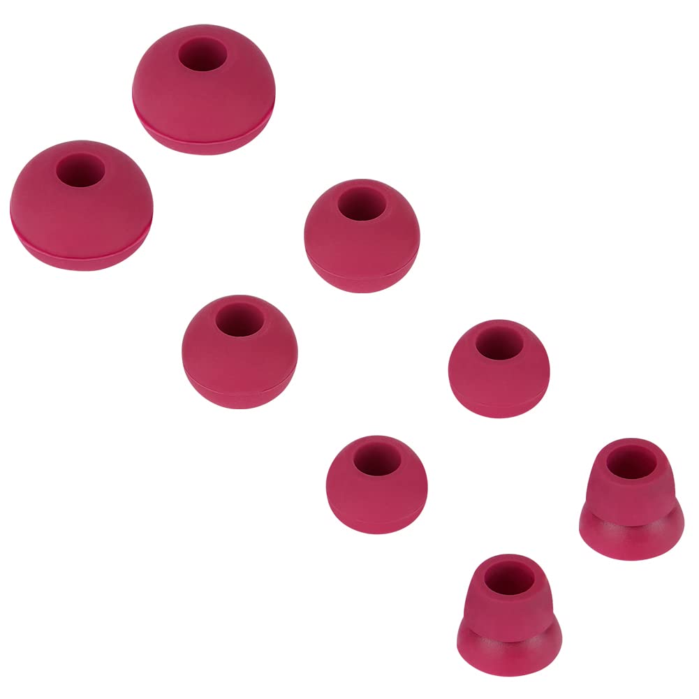 4 Pairs Earbud Replacement Tips Silicone Earbud Tips Compatible with ...