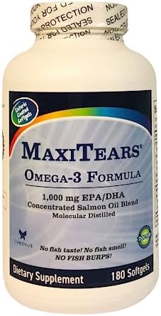 Amazon.com: MaxiVision® MaxiTears Omega-3 Formula (180-Count) - Omega-3 ...