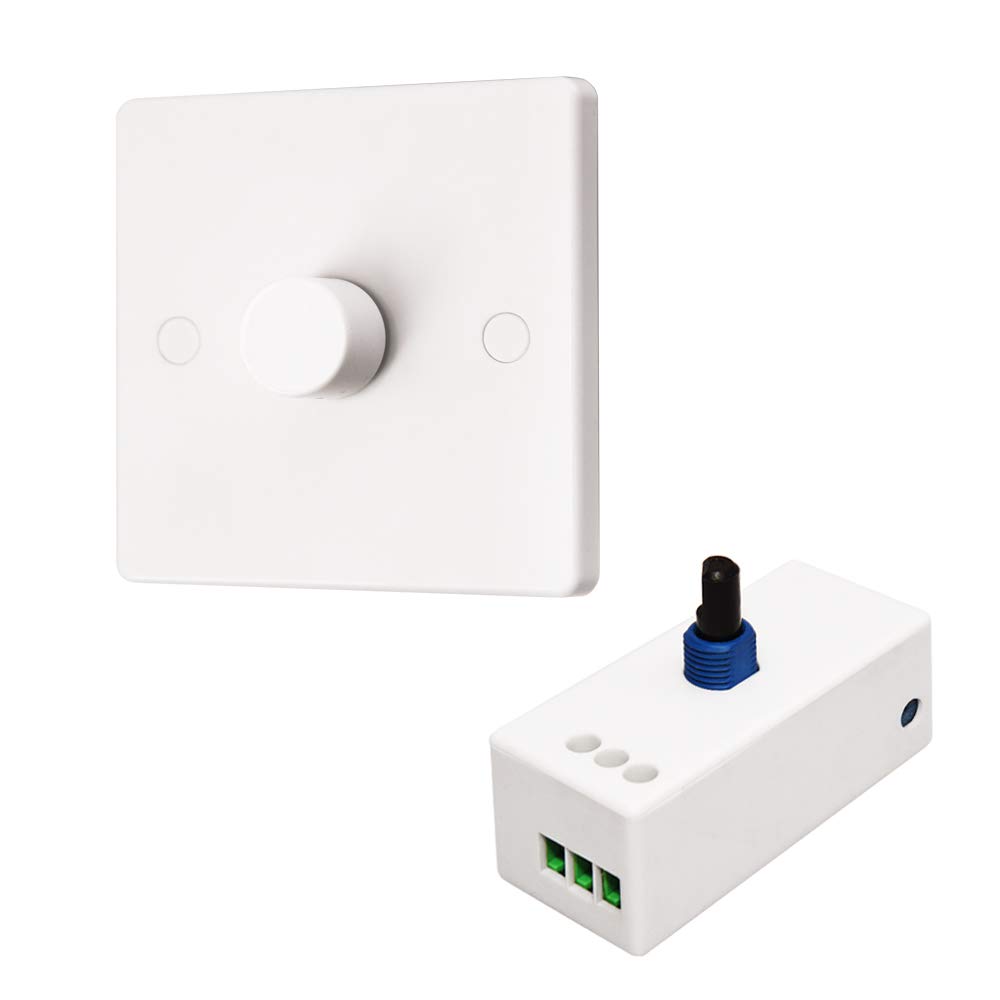 LED-Dimmer-Switch for Dimmable LED/Incandescent/Halogen Bulbs, Push On ...