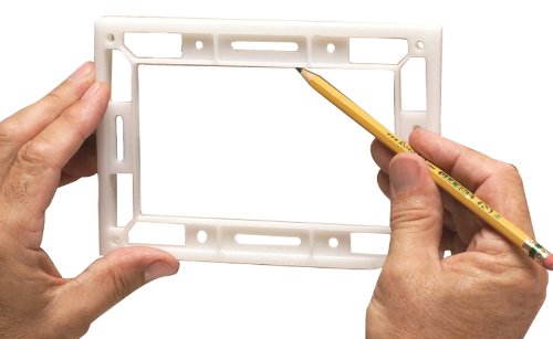 Arlington DBVC-1 Vertical Recessed Electrical Box Replacement Cover for ...