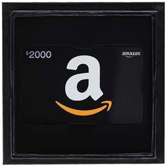 Amazon.com: Amazon.com $2000 Gift Card in a Graduation Cap Box : Gift Cards