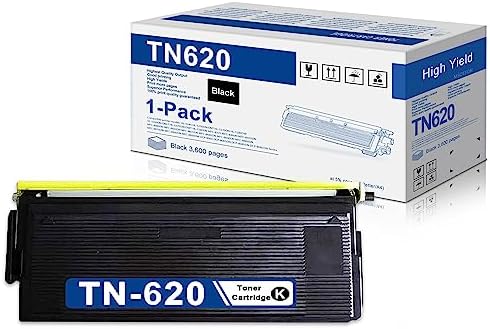 Amazon.com: TN620 Toner Cartridge Black Compatible Replacement for ...