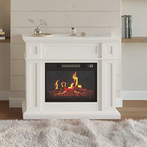 Amazon.com: Real Flame Manus 64" Grand Electric Fireplace, Free ...