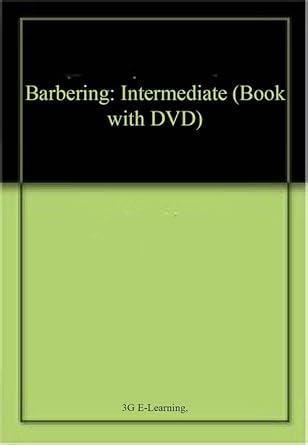 Barbering: Intermediate (Book with DVD) : Amazon.in: Books