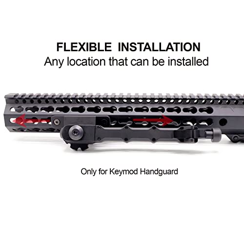 Adjustable Tactical Folding Bipod for Keymod System 6.5 to 8 inches ...