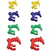 Amazon.com: 8 PCS Lab Keck Clips Plastic Joint Clips 14mm/19mm/24mm ...