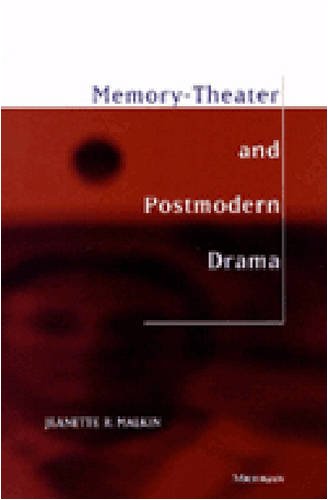 Amazon.com: Memory-Theater and Postmodern Drama (Theater: Theory/Text ...