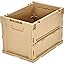 Amazon | トラスコ中山(TRUSCO) スケルトンコンテナ 折りたたみコンテナ 収納ケース 収納ボックス スケルコン 透明レッド ...