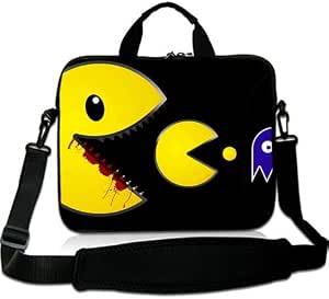Amazon.com: Tiffiny 2016 Fashion Zombie Pac Man Laptop Shoulder Bag Fit ...
