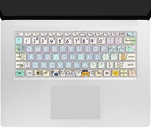 WSLUCKO Keyboard Cover Skin for Microsoft Surface Laptop 4 13.5 & 15 ...
