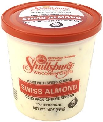 Amazon.com: Shullsburg Creamery - Swiss Almond Cold Pack Cheese Spread ...