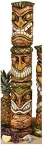 Amazon.com : Design Toscano Aloha Hawaii Tiki Moai Haku Pani Statue ...