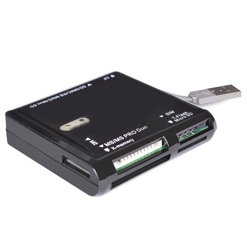 Tech Universe TU1356 All-in-One USB 2.0 Universal Card Reader. : Amazon ...