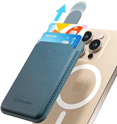 Amazon.com: Sinjimoru Pull & Eject Magnetic Wallet for iPhone, Phone ...