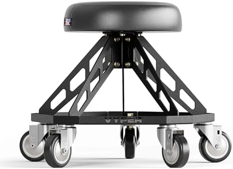 Amazon.com: Vyper Robust Steel Pro Shop Chair for Mechanics, Automotive ...