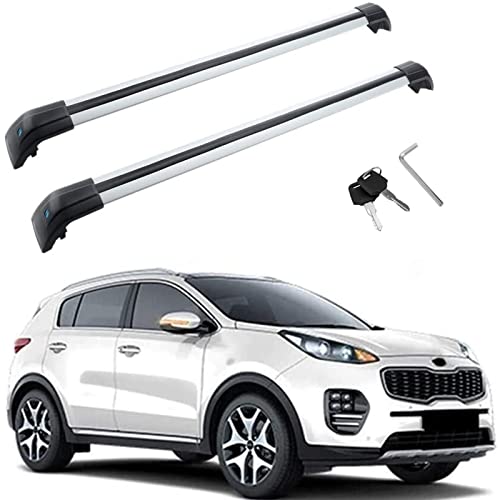 Snapklik.com : Roof Rack Cross Bars Fit For KIA Sportage 2016 2017 2018 ...