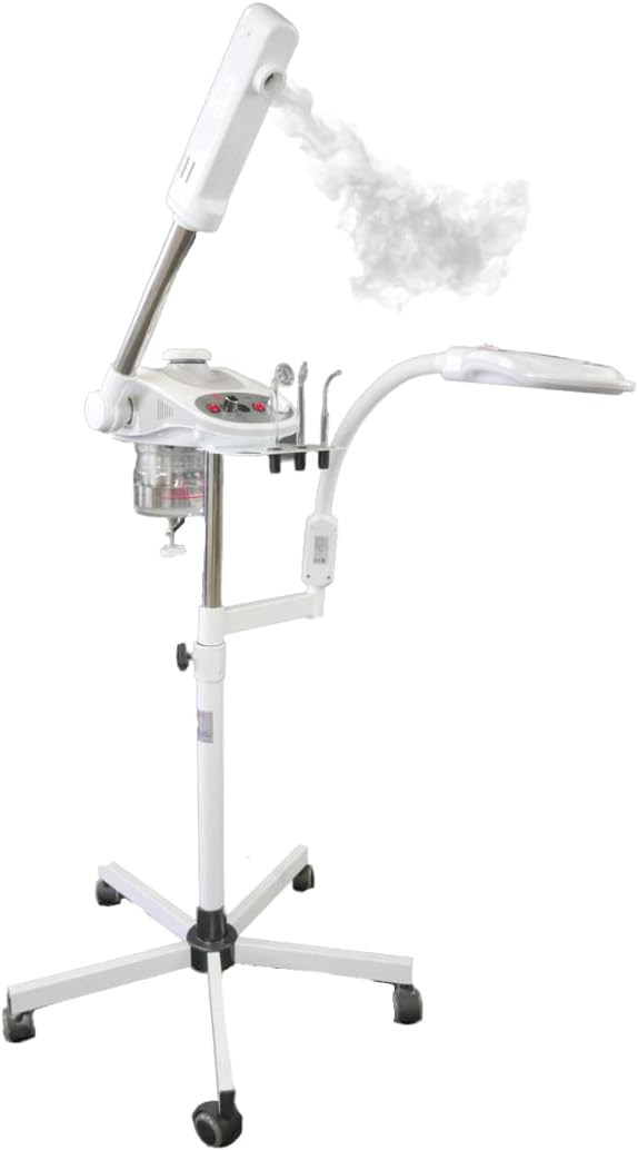 Amazon.com: OMWAH 3 in 1 Aromatherapy Facial Steamer with 5X LED ...