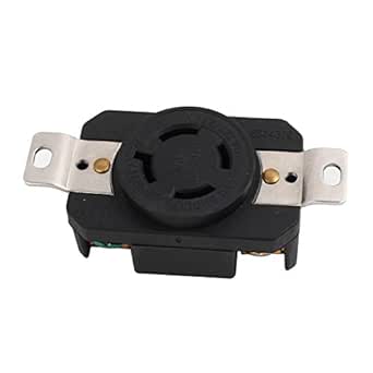 3NH® 125V 20A 4 US Socket Locking Device Receptacle Housing Industrial ...