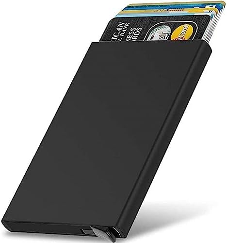 INFINITY-Plus 6 Card Capacity Aluminum Smart Card Holder for Men and ...