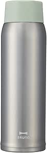 Amazon | BRUNO 水筒 ステンレスボトル 480ml 軽量 BHK259 BRUNO タンブラーボトル マグボトル tall 【6760947】シルバーグリーン | BRUNO ...