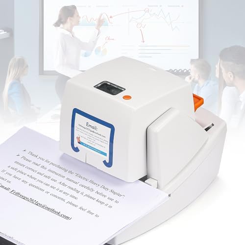 Amazon.com : Frifreego Upgraded Electric Stapler, 65 Sheets Capacity ...
