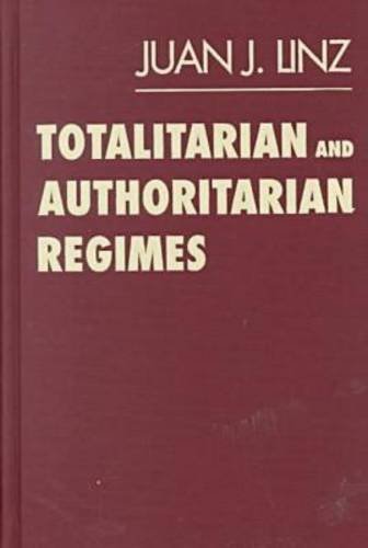 Amazon | Totalitarian and Authoritarian Regimes | Linz, Juan J., Linz ...