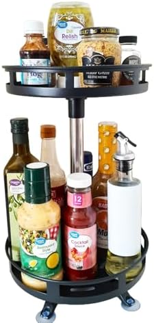 Amazon.com: GiftGo 2 Tier Stackable Expandable Corner Spice Rack for ...