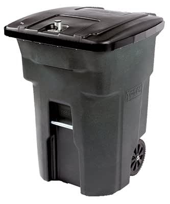 Amazon.com: Toter 025B96-04BKS Bear-Resistant Trash Can, 96 Gallon ...