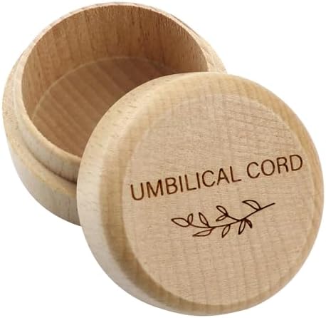 Amazon.com : Thootyriaf Modern Wooden Baby Umbilical Cord Memorial Box ...